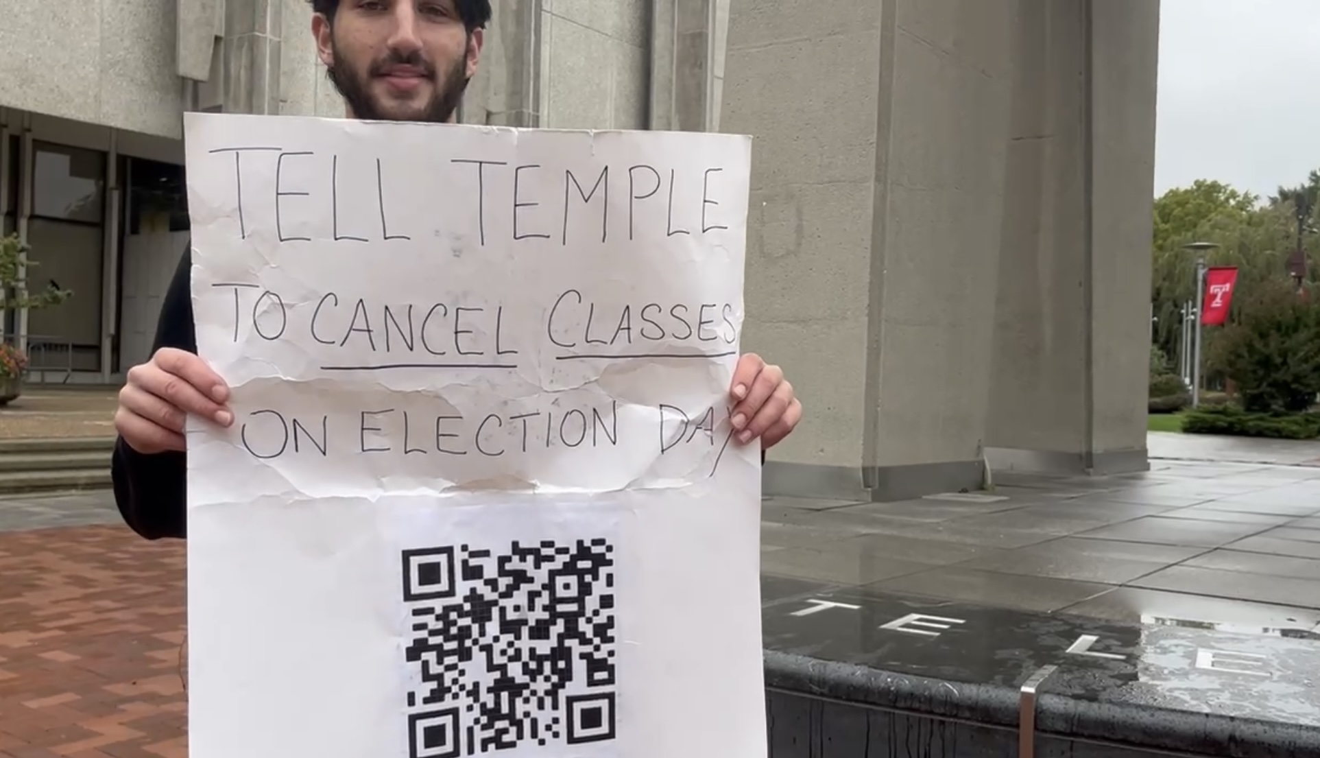Temple Students Prepare for Election Day - Temple Update