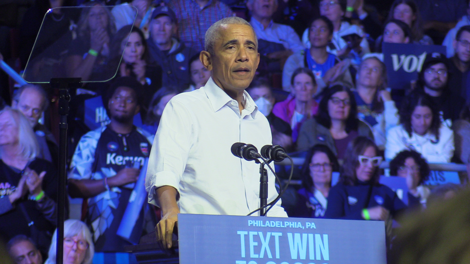 Obama, Performers Rally For Harris - Temple Update