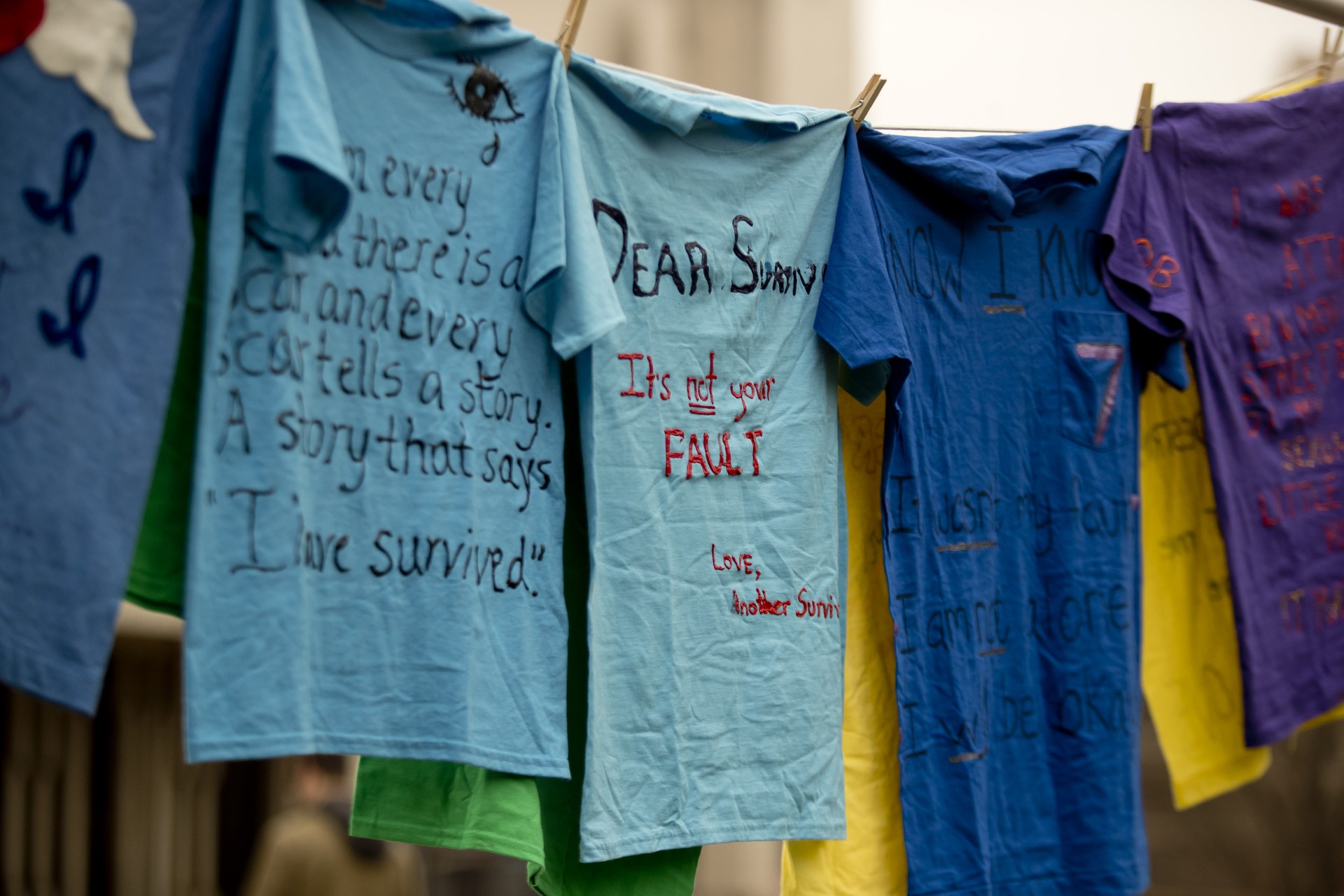 The Clothesline Project - Temple Update