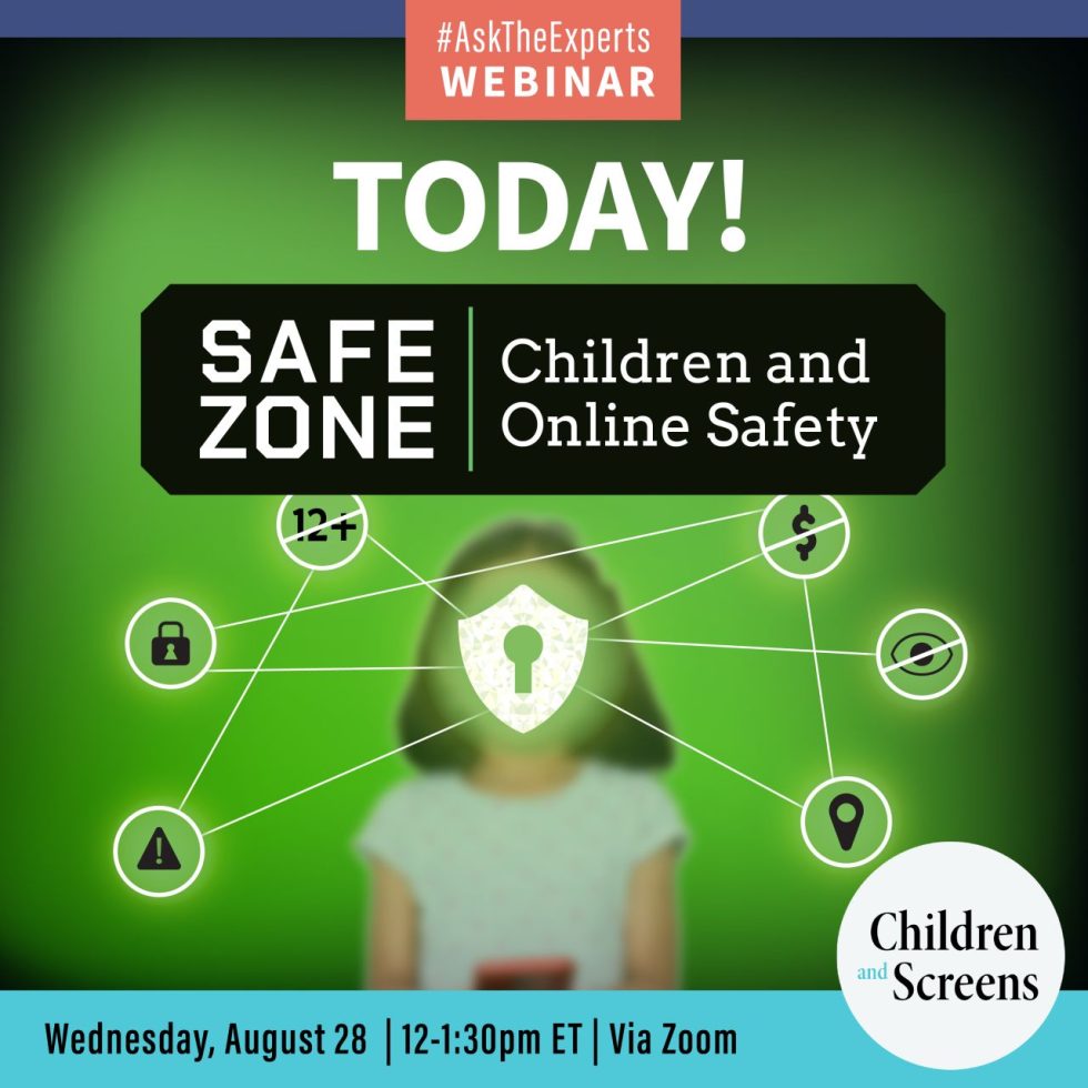 Children and Screens: Ask The Experts Webinar - Center for Media and ...