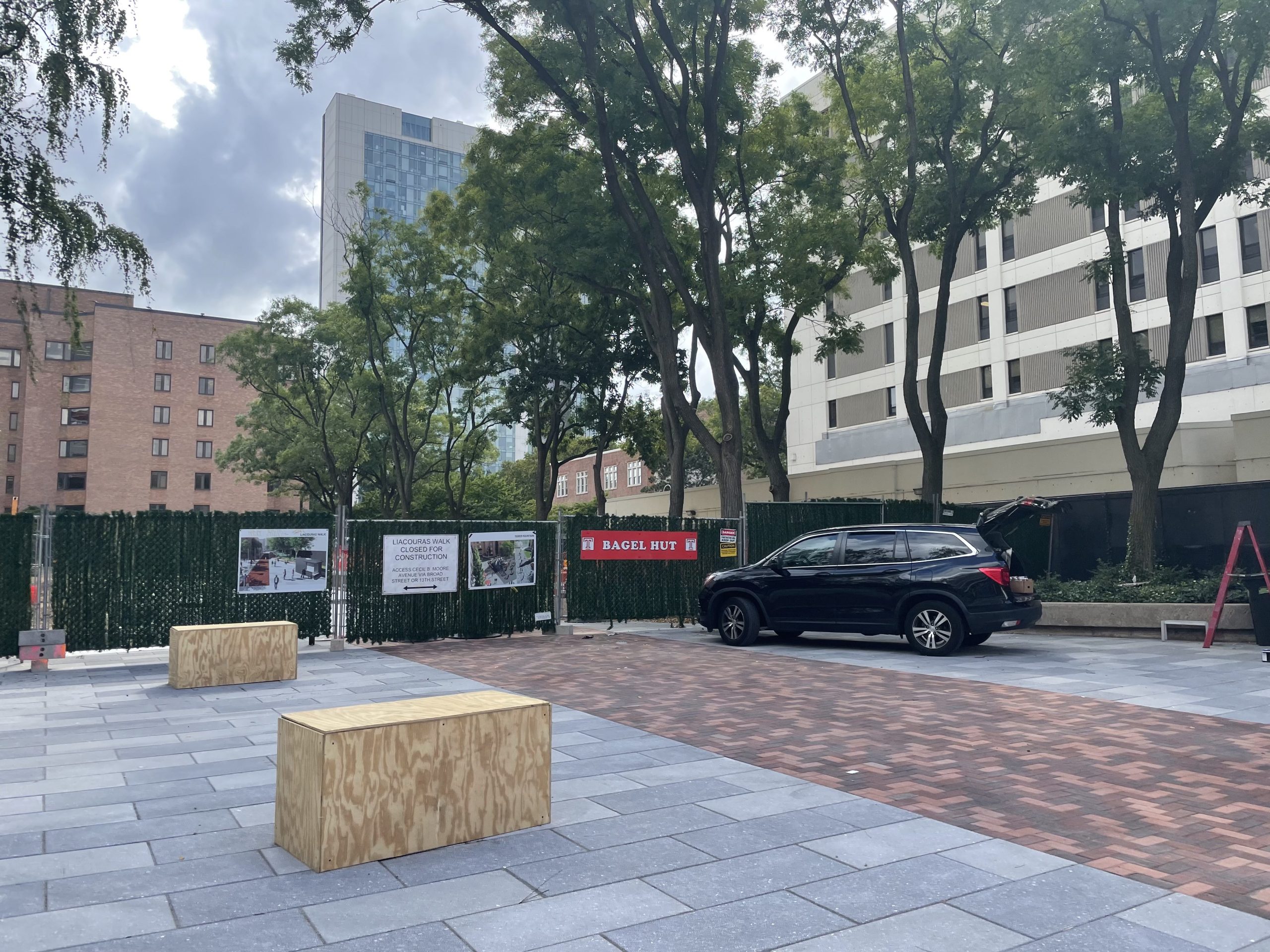 Liacouras Walk Construction - Temple Update